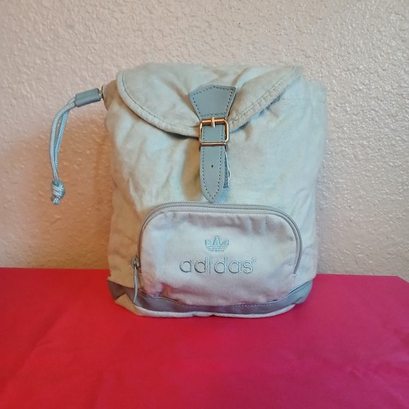 adidas | Bags | Adidas Baby Blue Mini Backpack | Poshmark